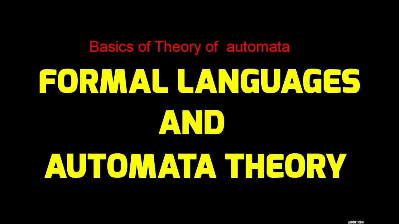 Regular Language In Automata Thoery